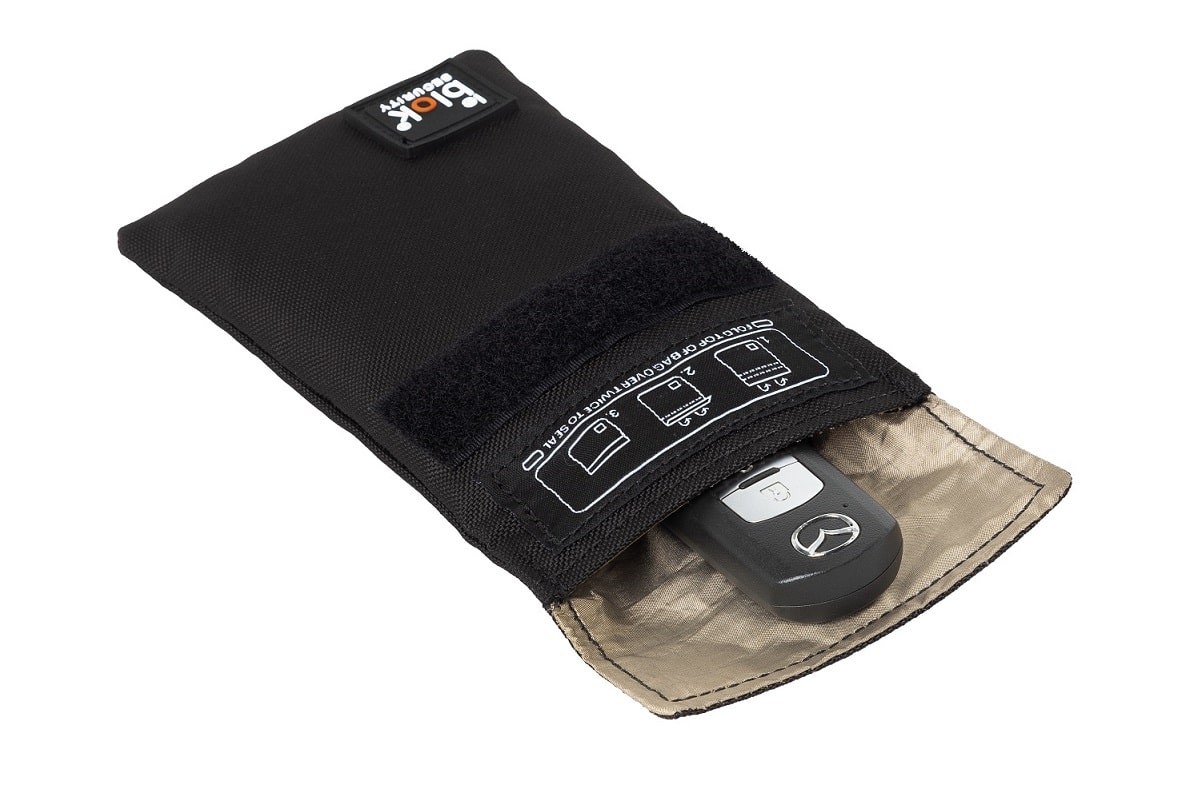 Leblok Security Key Fob Faraday Bag Medium - EMF Clothing Shop